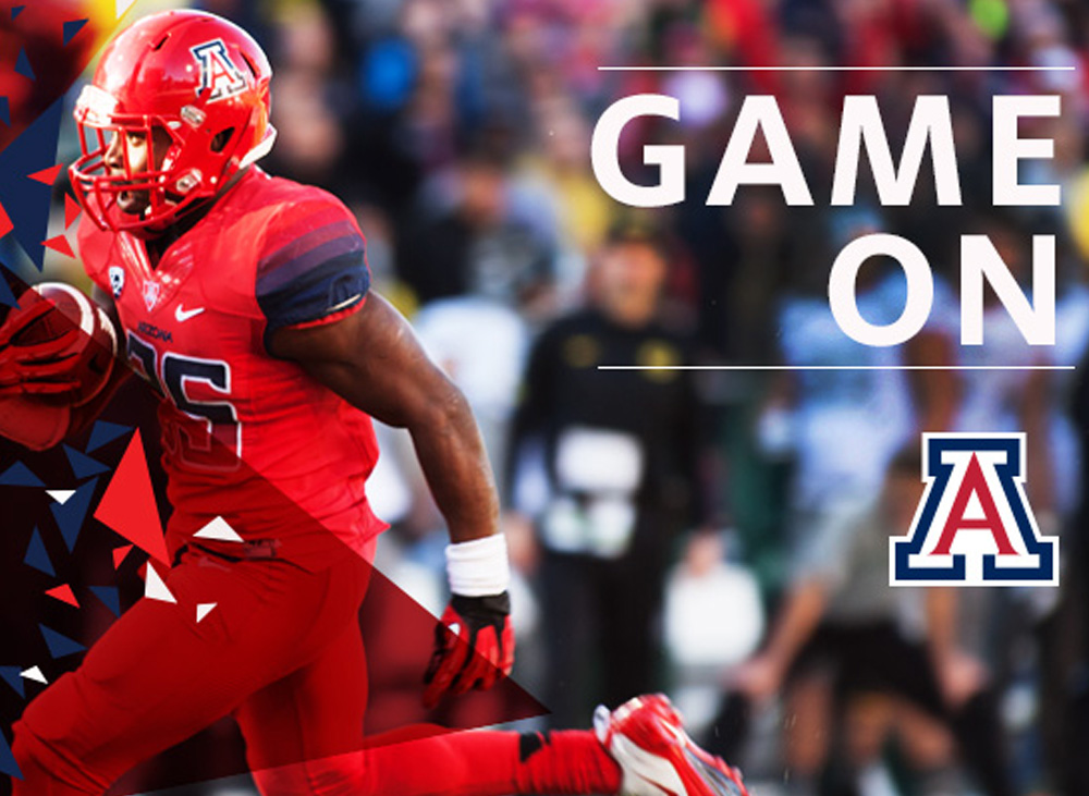 University of Arizona Football – Live Game Graphics - Esly Diaz
